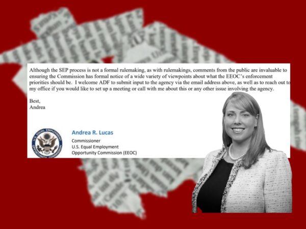 In the Documents: EEOC Commissioner Andrea Lucas’ Communications with ...