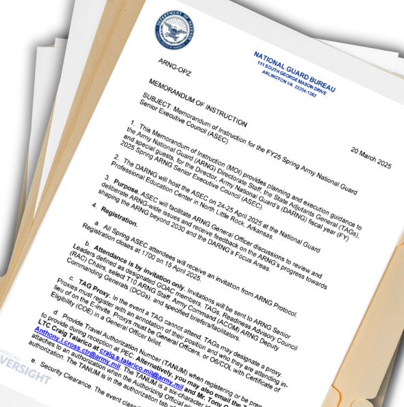 Washington Military Department Records Containing of DHS Presentation ...